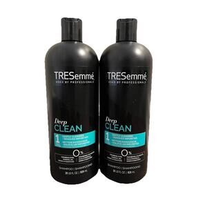 Hair | 2 Tresemme Deep Clean 1 Wash Gently Cleanses Shampoo With Green ...